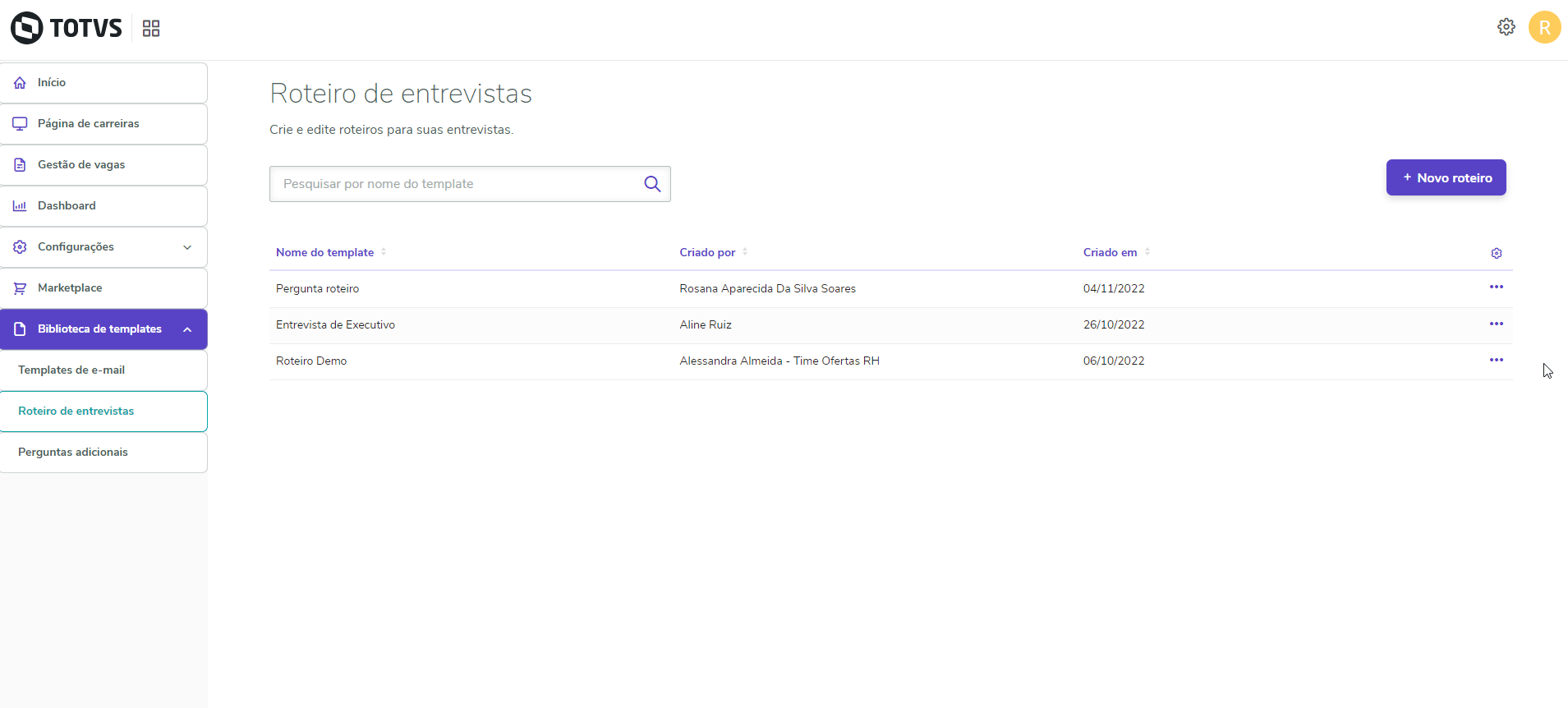 RH - Atração de Talentos - ATS - Como criar e gerenciar roteiros de ...