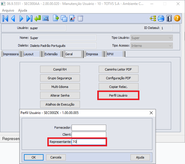 Cross Segmentos - Linha Datasul - PORTVEN - Configurações do Portal de ...