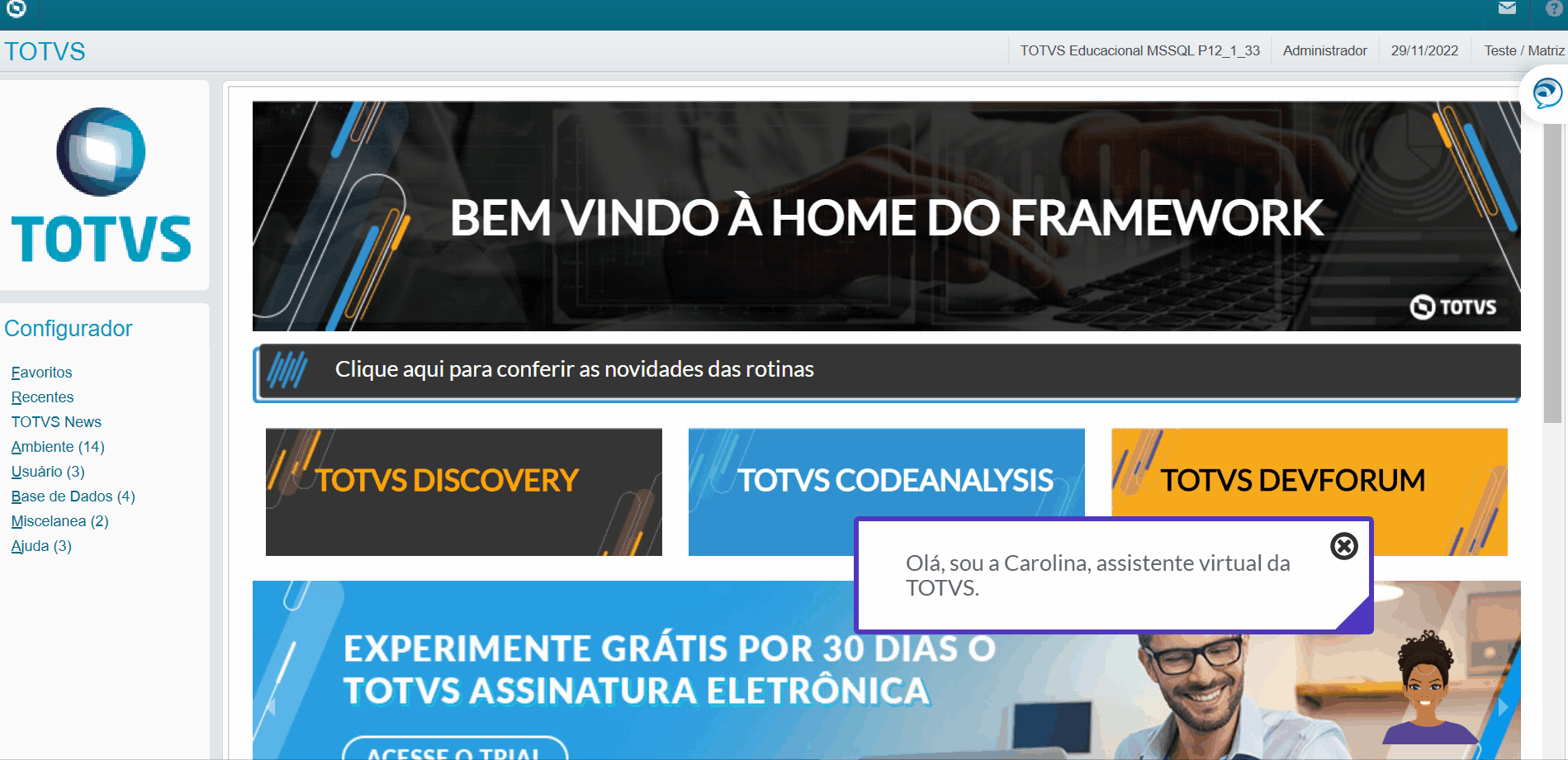 Cross Segmentos Backoffice Protheus Doc Eletr nicos