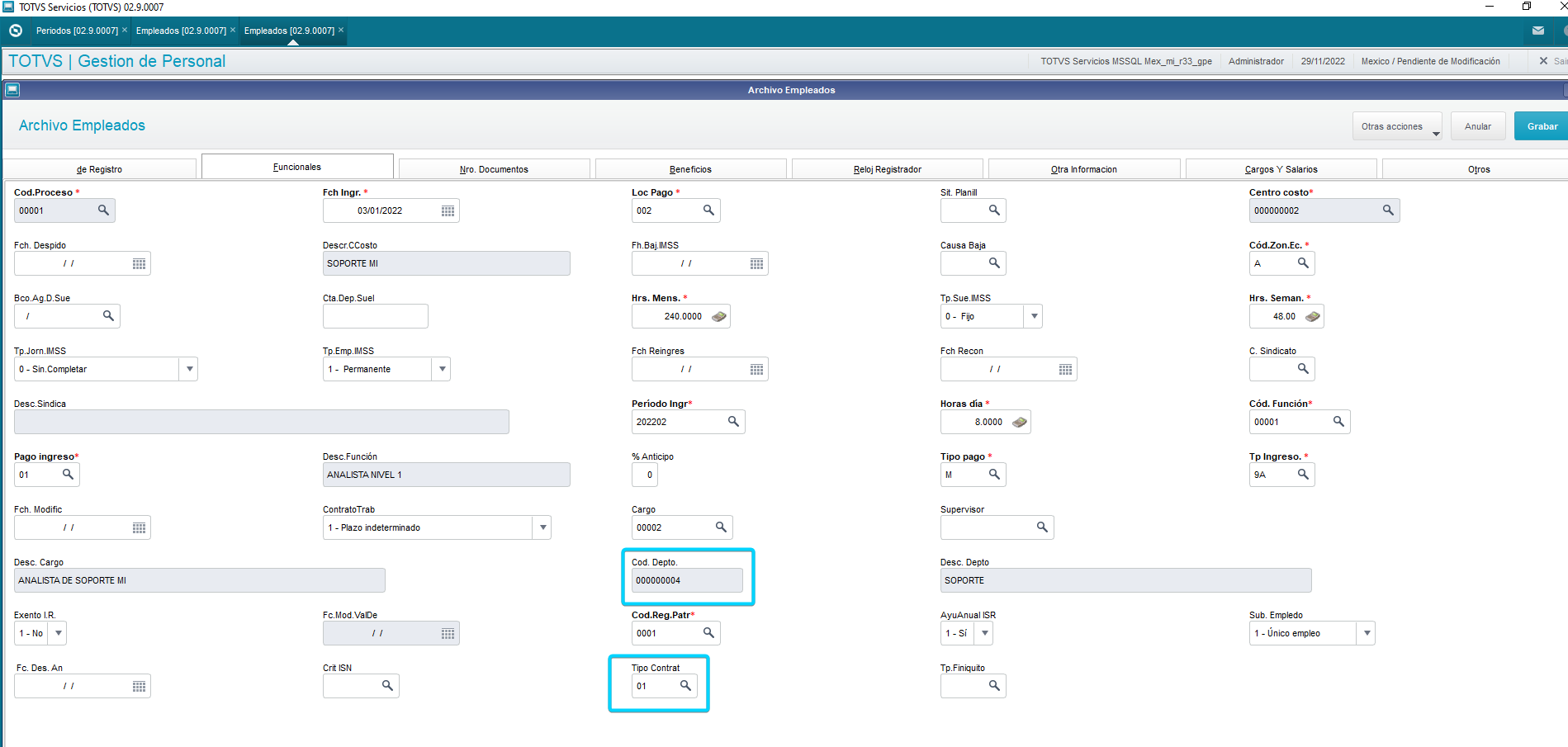 TOTVS RH - TOTVS RH (Línea Protheus) - MI - Gestión de Personal ...