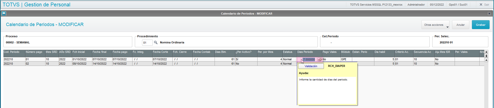 TOTVS RH - TOTVS RH (Línea Protheus) - MI - Gestión de Personal ...