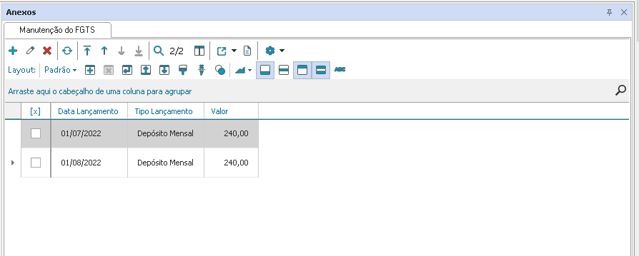 RH - RM - FOP - Portal - Extrato FGTS – Central de Atendimento TOTVS