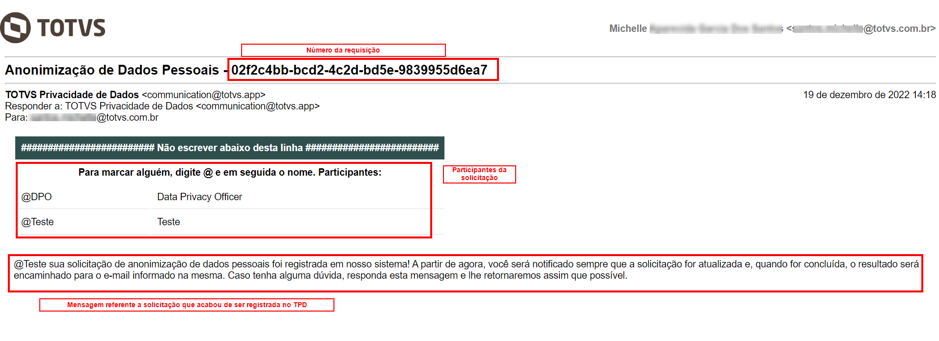 TOTVS Privacidade de Dados - TPD - É possível acompanhar as ...
