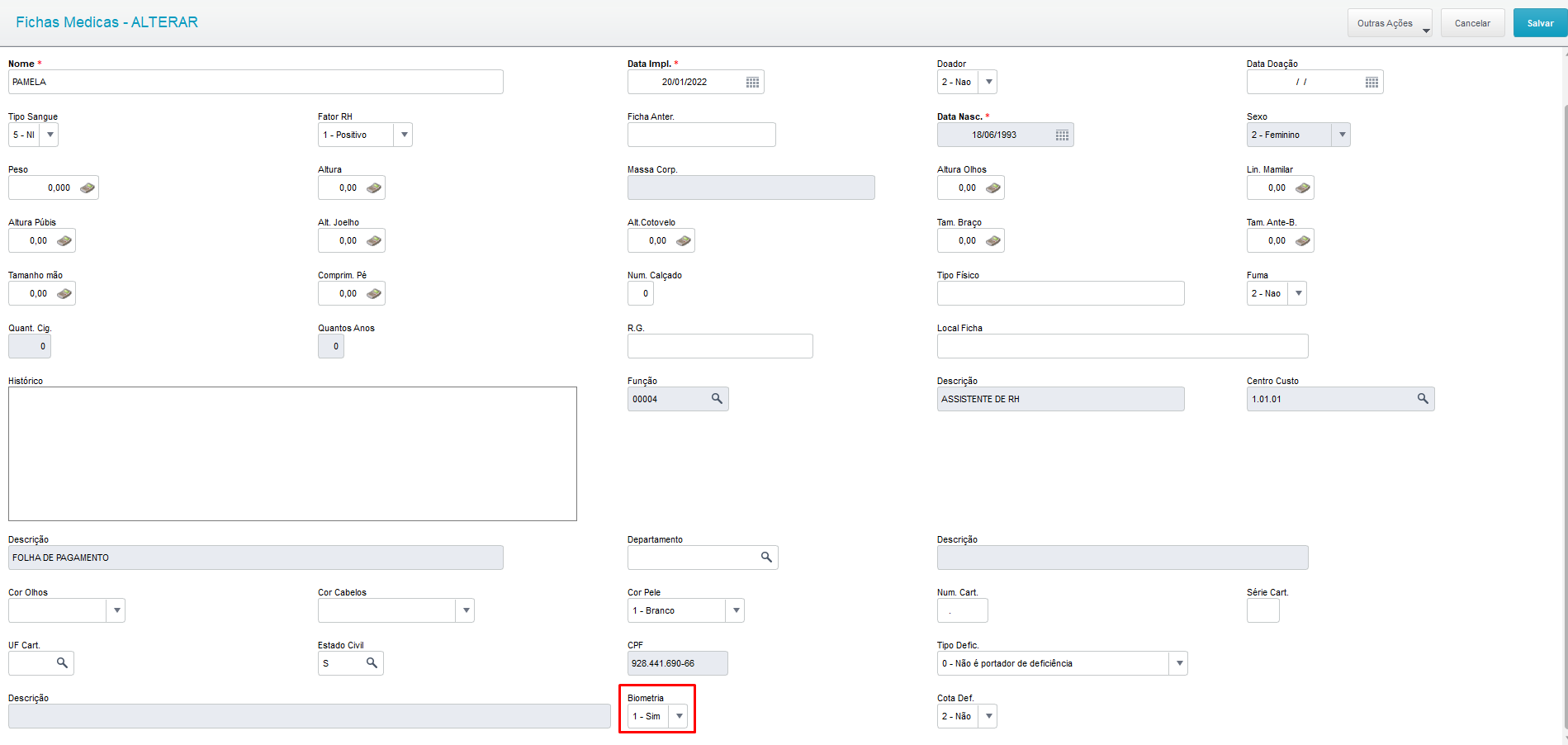 RH - Linha Protheus - MDT - Como configurar o uso da Biometria no SIGAMDT – Central de ...