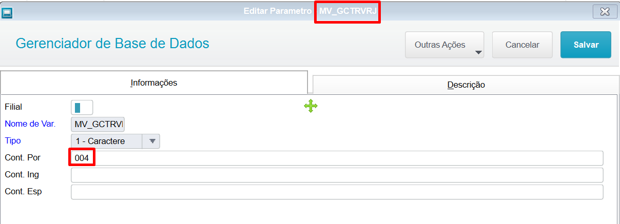 Cross Segmentos Totvs Backoffice Protheus Sigagct Valor Atribuído