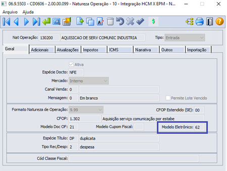 Cross Segmentos - Linha Datasul - MRE - Recepção de nota fiscal modelo ...