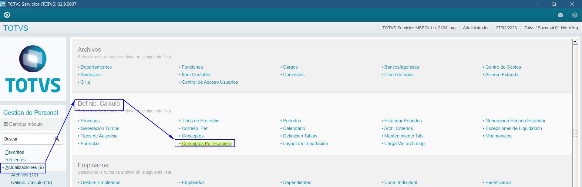 TOTVS RH - TOTVS RH (LINEA PROTHEUS) - MI – Gestión de Personal ...