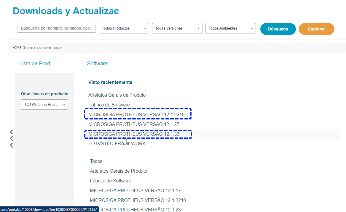 Cross Segmentos - TOTVS BackOffice (Línea Protheus) MI - Financiero ...