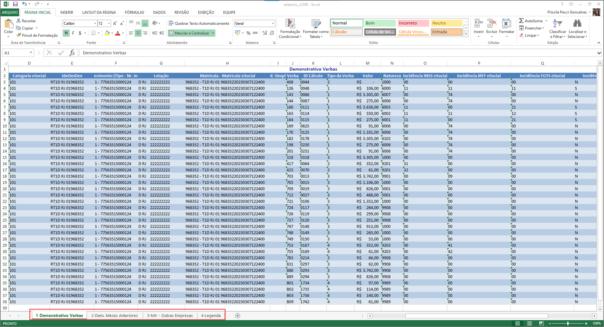 RH - Linha Protheus - GPE - eSocial - S-2299 - Como gerar o relatório de conferencia em lote do ...