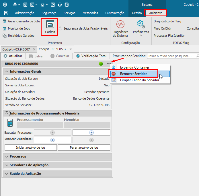 Framework - Linha RM - Frame - Como criar ambiente para homologação ...