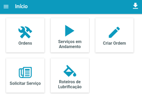 Manufatura - Linha Datasul - APP Minha Manutenção - Habilitar o ícone ...