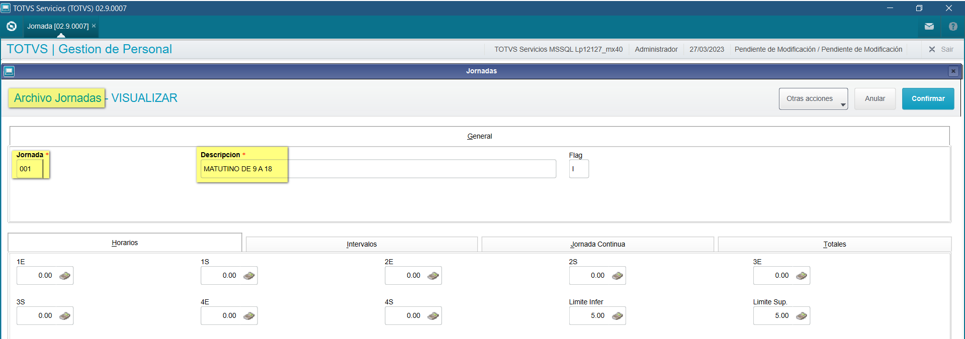 TOTVS RH - TOTVS RH (LINEA PROTHEUS) - MI – Gestión de Personal ...