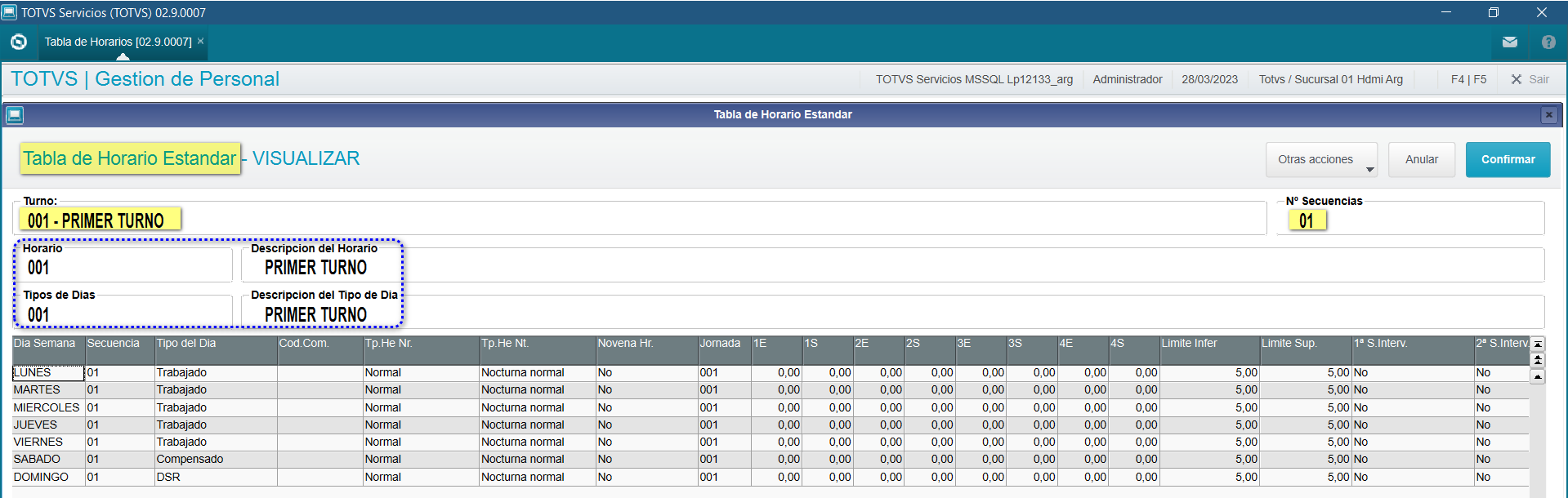 TOTVS RH - TOTVS RH (LINEA PROTHEUS) - MI – Gestión de Personal ...