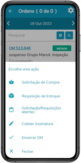 Manufatura - Linha Datasul - APP Minha Manutenção - Permissões de ...