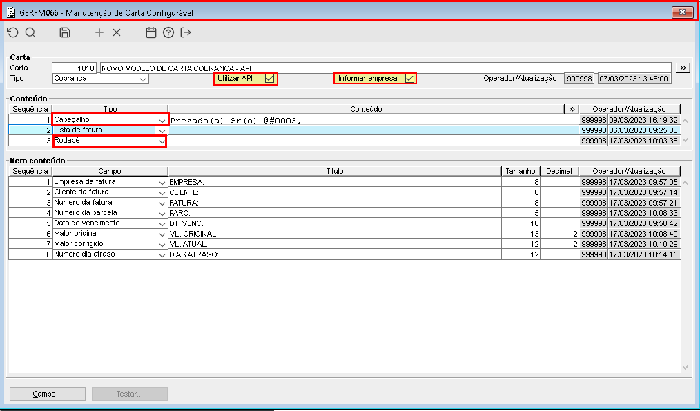 Varejo - Moda - FIN - Envio de carta de cobrança por e-mail – Central ...