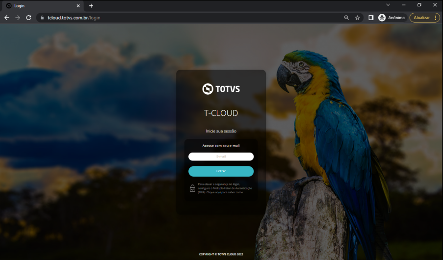 CLOUD - IAAS - Importar máquina virtual no Totvs Cloud IaaS – Central de Atendimento TOTVS
