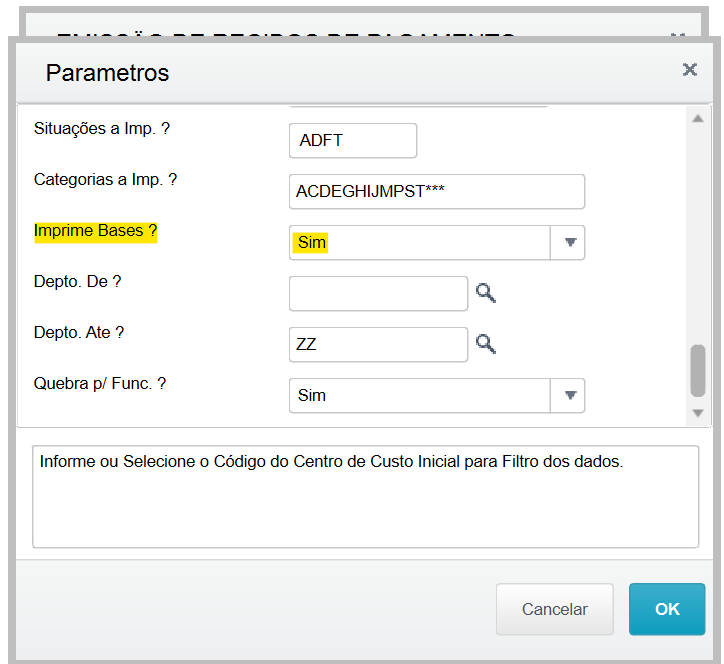 RH - Linha Protheus - GPE - Como imprimir as bases de INSS, FGTS e IR ...