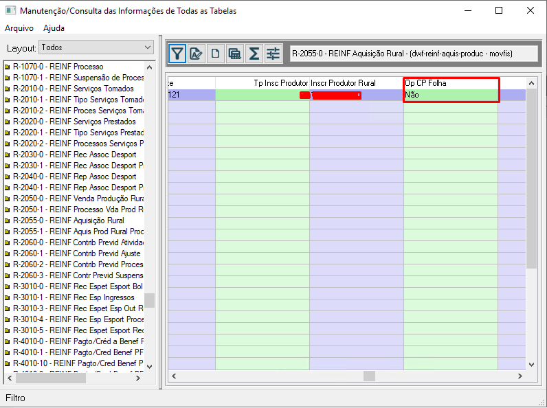 Cross Segmentos - Linha Datasul - MRE - Quando o campo Op CP Folha é marcado – Central de ...