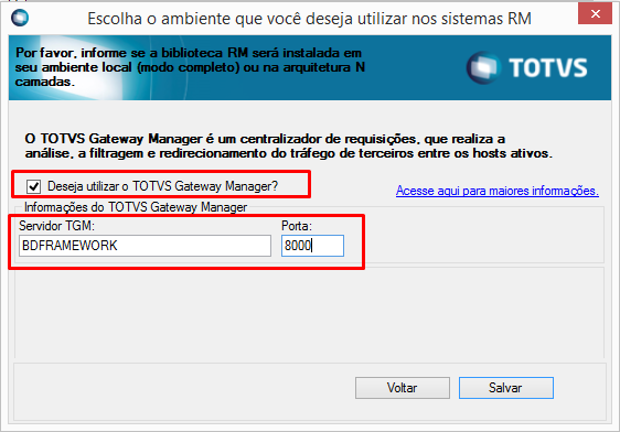 Framework - Linha RM - Frame - TOTVS Gateway Manager (TGM) – Central de ...