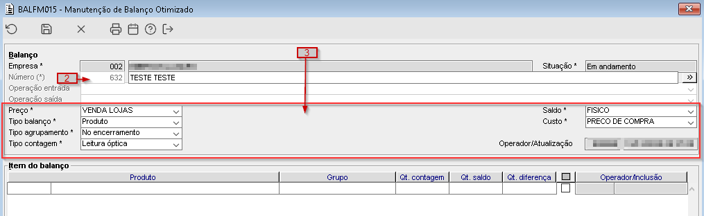Varejo - Moda - FAT - Como fazer balanço pelo componente BALFM015 e ... Varejo - Moda - FAT - Como fazer balanço pelo componente BALFM015 e ...