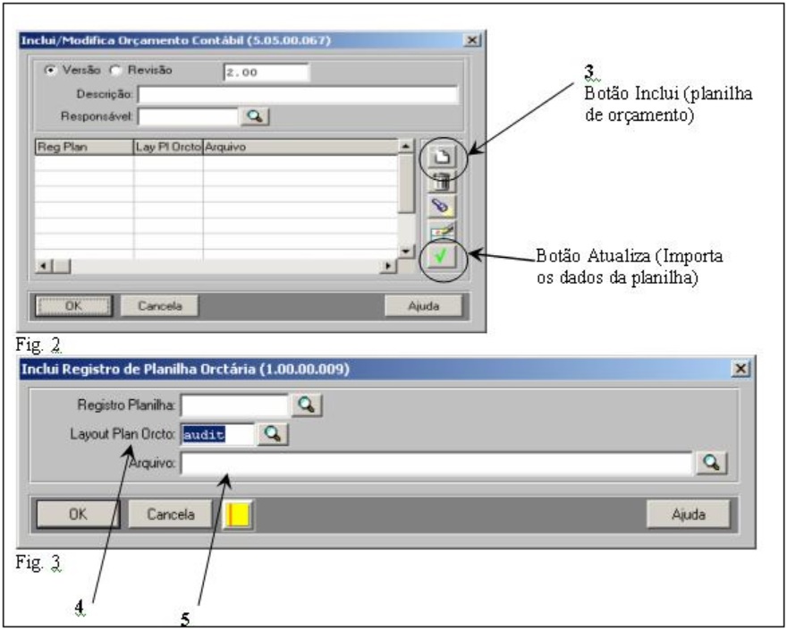 Cross Segmentos - Linha Datasul - BDG - Importação do Orçamento ...