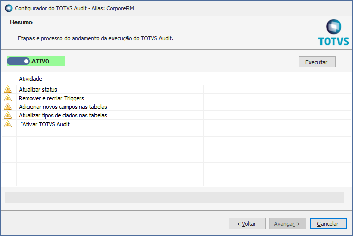 Framework - Framework RM - BD - Como converter / atualizar o TotvsAudit ...
