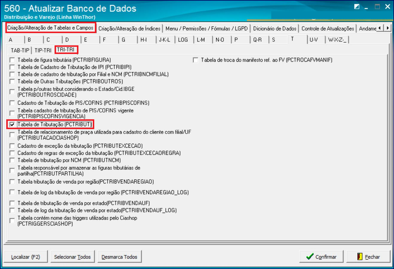 WINT - ORA-00904: "GRUPONFTRIBUT": invalid identifier – Central de ...