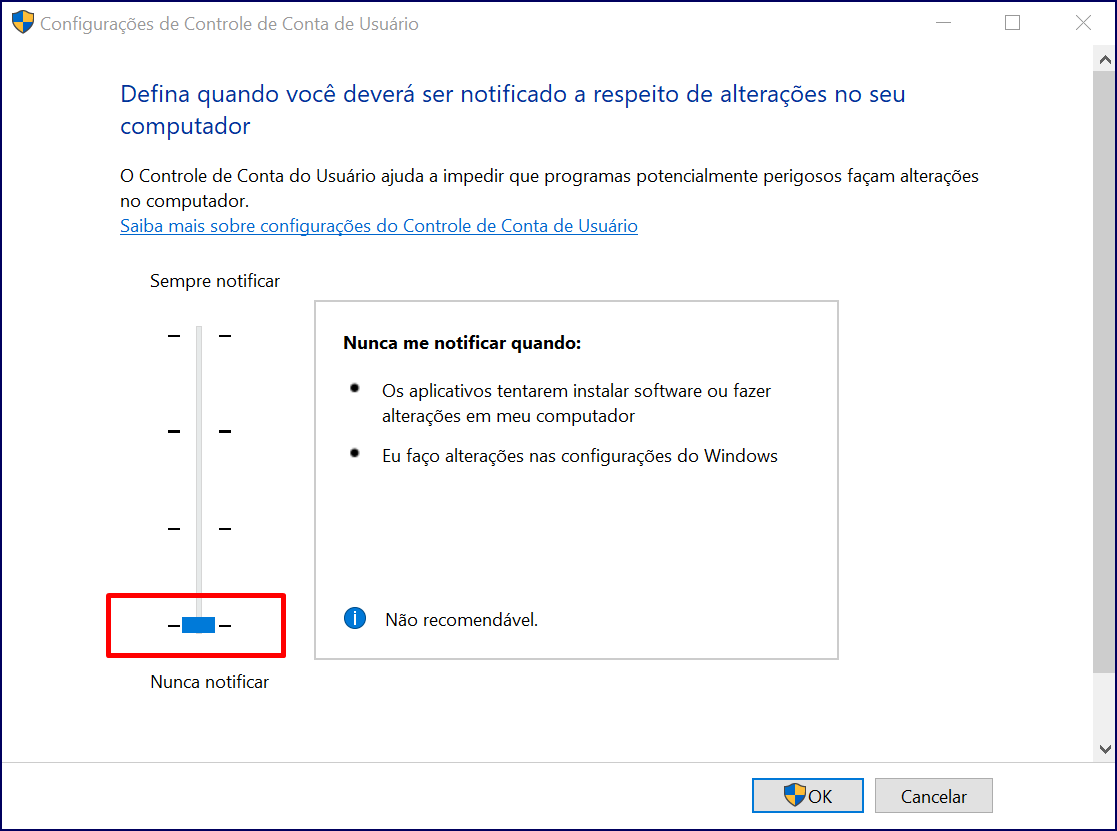 WINT - Quais os procedimentos iniciais e especificações para a ...