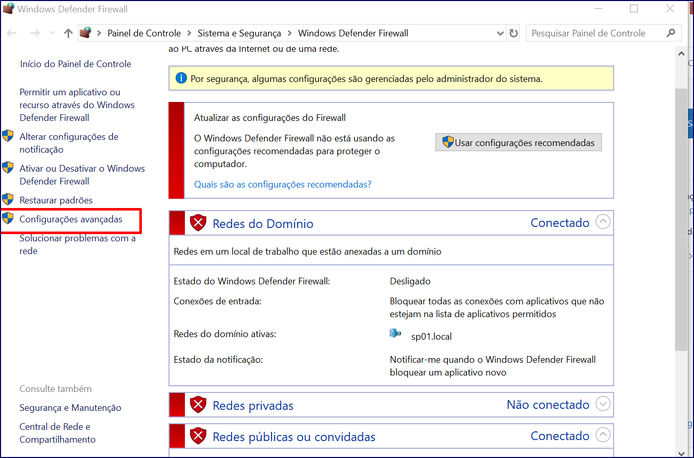 WINT - Quais os procedimentos iniciais e especificações para a ...