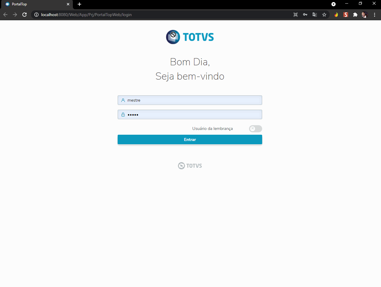 Totvs Construção - Obras e Projetos - Como Alterar a Logo da Página de ...