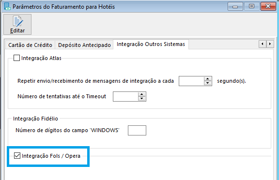 Hospitalidade - TOTVS Backoffice (Linha CMNET) - Fatura - Importação ...