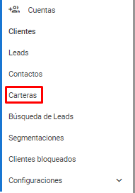 Cross Segmentos- CRM Gestión de Clientes MI - Cuentas - Carteras ...