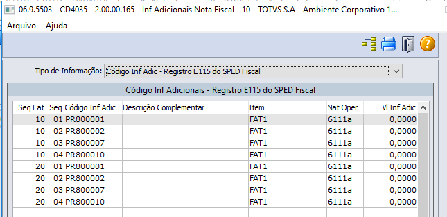 Cross Segmentos - Linha Datasul - MFT - Geração do cBenef para Santa ...