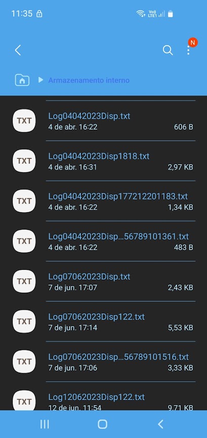 Agro - PIMS MB - MB_PORTAL - Recuperar log do dispositivo mobile ...