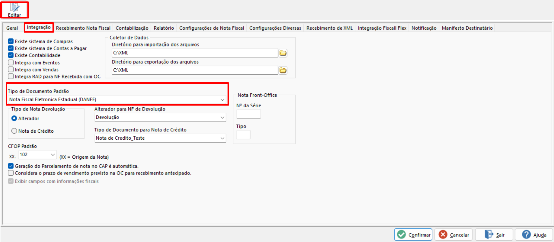 Hotelaria - TOTVS Backoffice (Linha CMNET) - ALMOX - Como Parametrizar ...