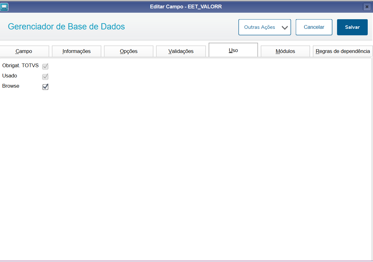 Cross Segmento Totvs Backoffice Linha Protheus Sigaeec Como