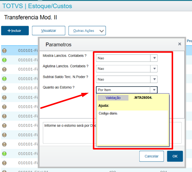 Cross Segmento Backoffice Linha Protheus Sigaest Como Bloquear