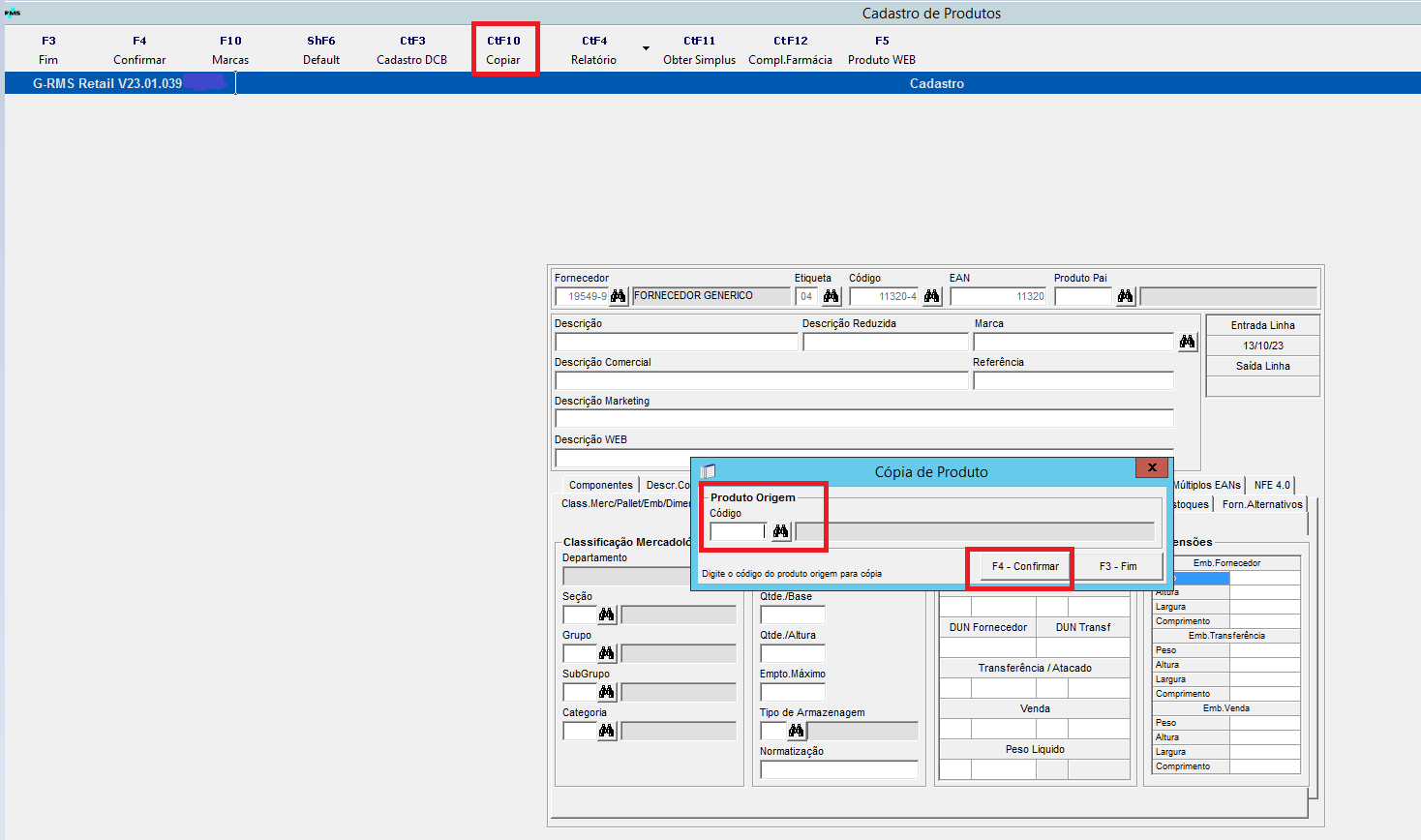 RMS - CAD - Como copiar informações de um produto existente para um ...