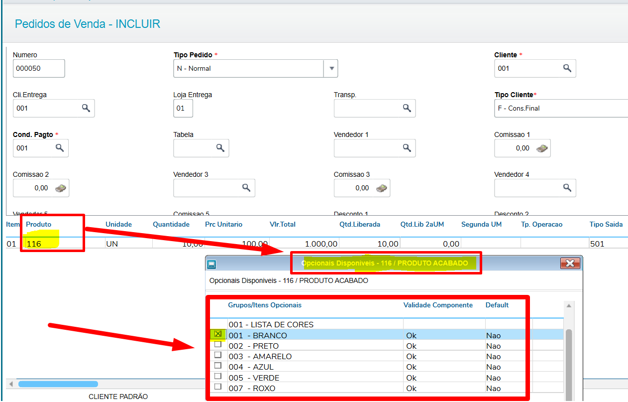 Cross Segmento Backoffice Linha Protheus Sigaest Como