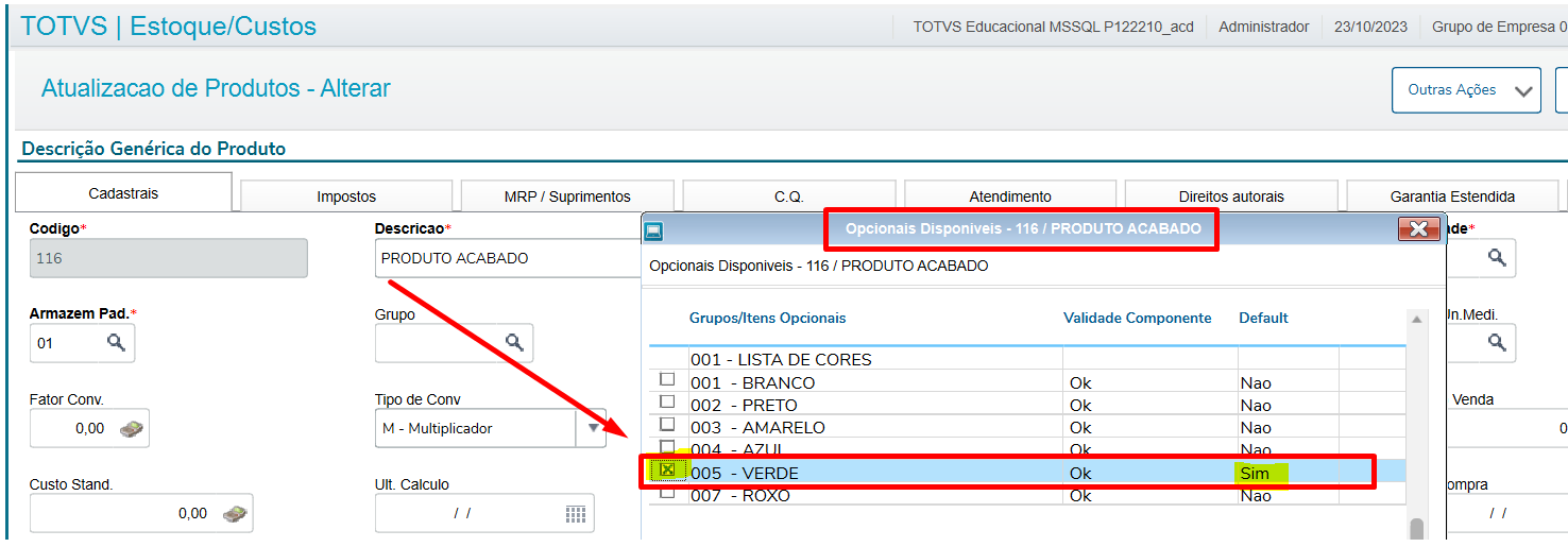 Cross Segmento Backoffice Linha Protheus Sigaest Como