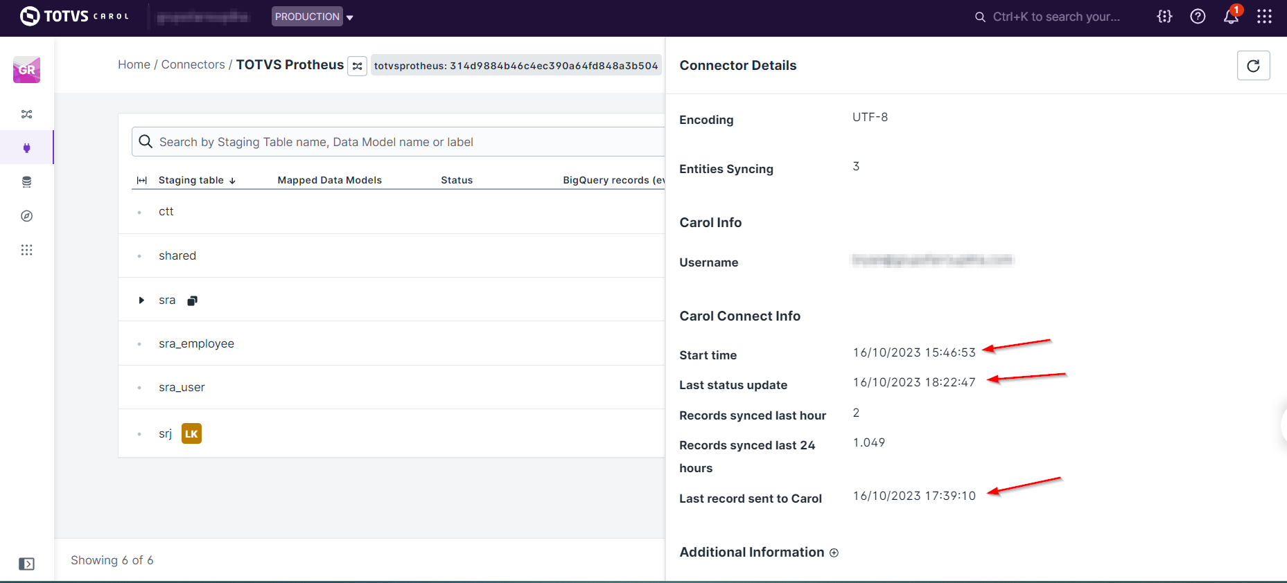 TOTVS CAROL - Carol Connect (2C) - Como verificar se a Carol Connect ...