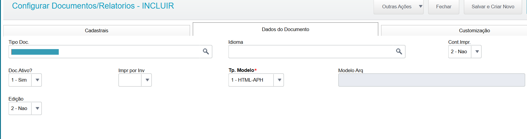 Cross Segmento Totvs Backoffice Linha Protheus Sigaeec Criação De