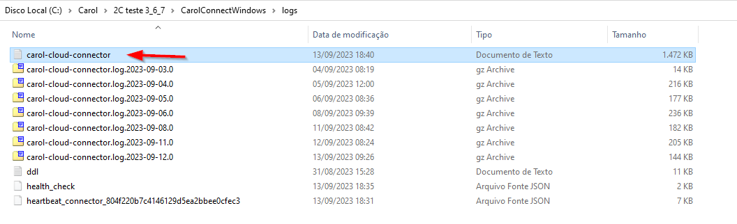 TOTVS CAROL - Carol Connect (2C) - Como saber a versão do 2C que está ...