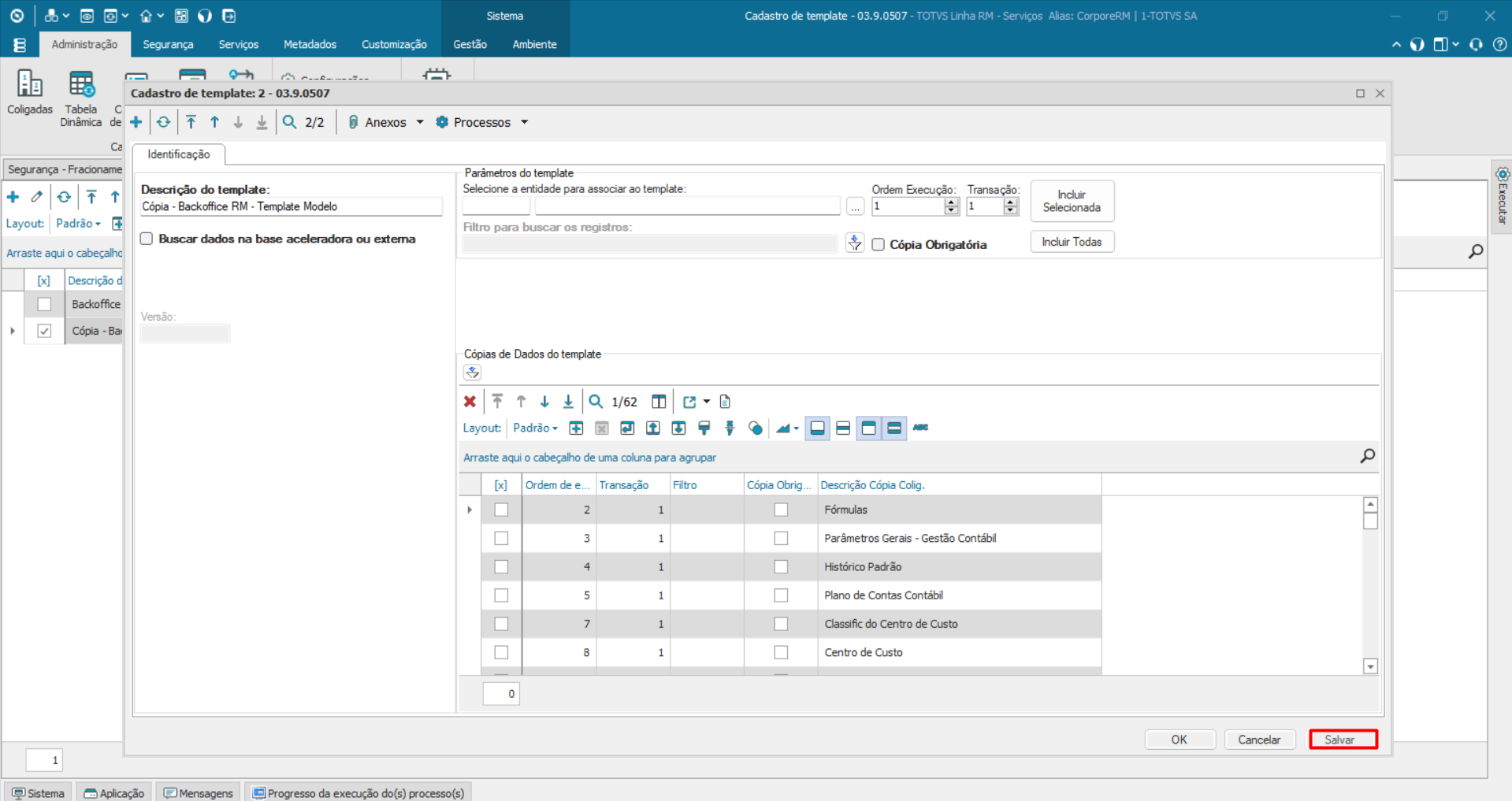 Framework - Linha RM - Frame - Cópia de dados – Central de Atendimento ...