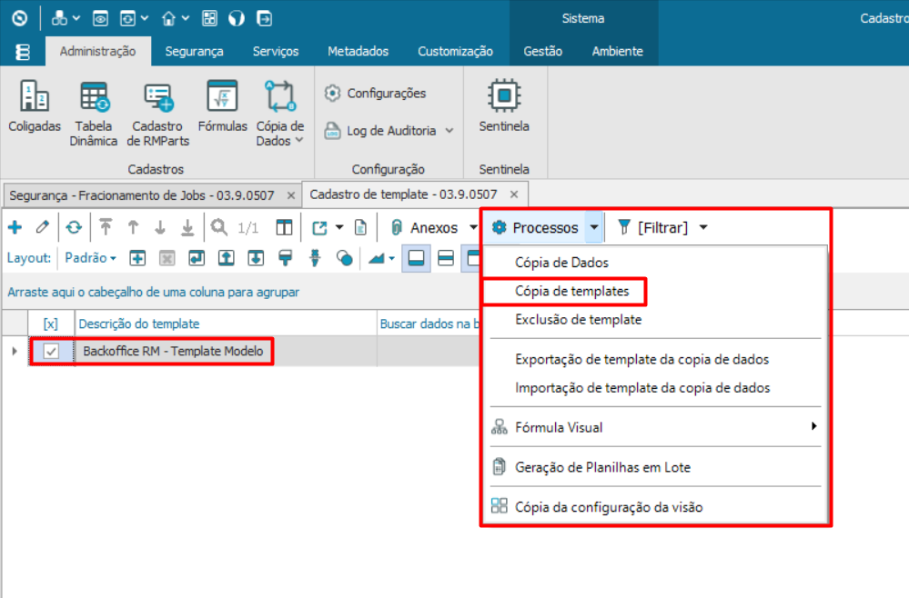 Framework - Linha RM - Frame - Cópia de dados – Central de Atendimento ...