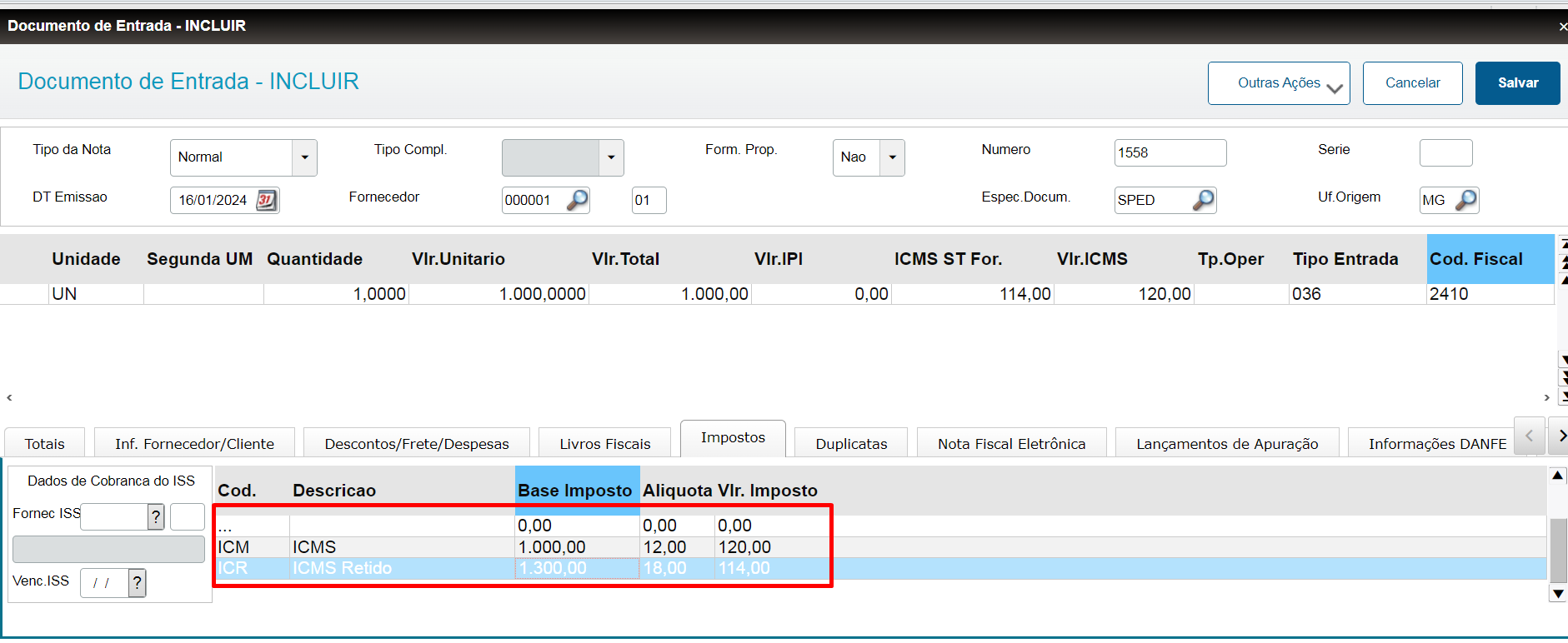 Cross Segmento - TOTVS Backoffice (Linha Protheus) - FIS - Como ...
