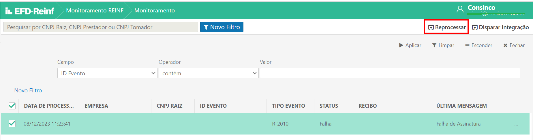 Varejo - Supermercados - Fiscal - Como sanar a inconsistência de erro de processamento na EFD ...