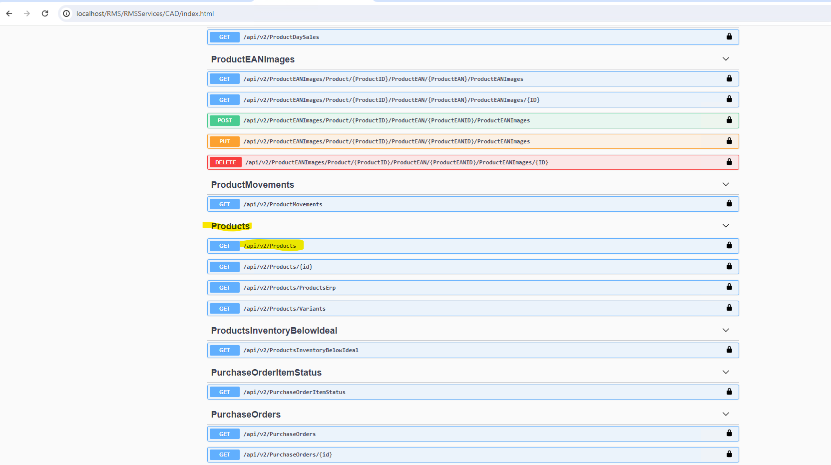 RMS- API CAD Consulta EAN – Central de Atendimento TOTVS