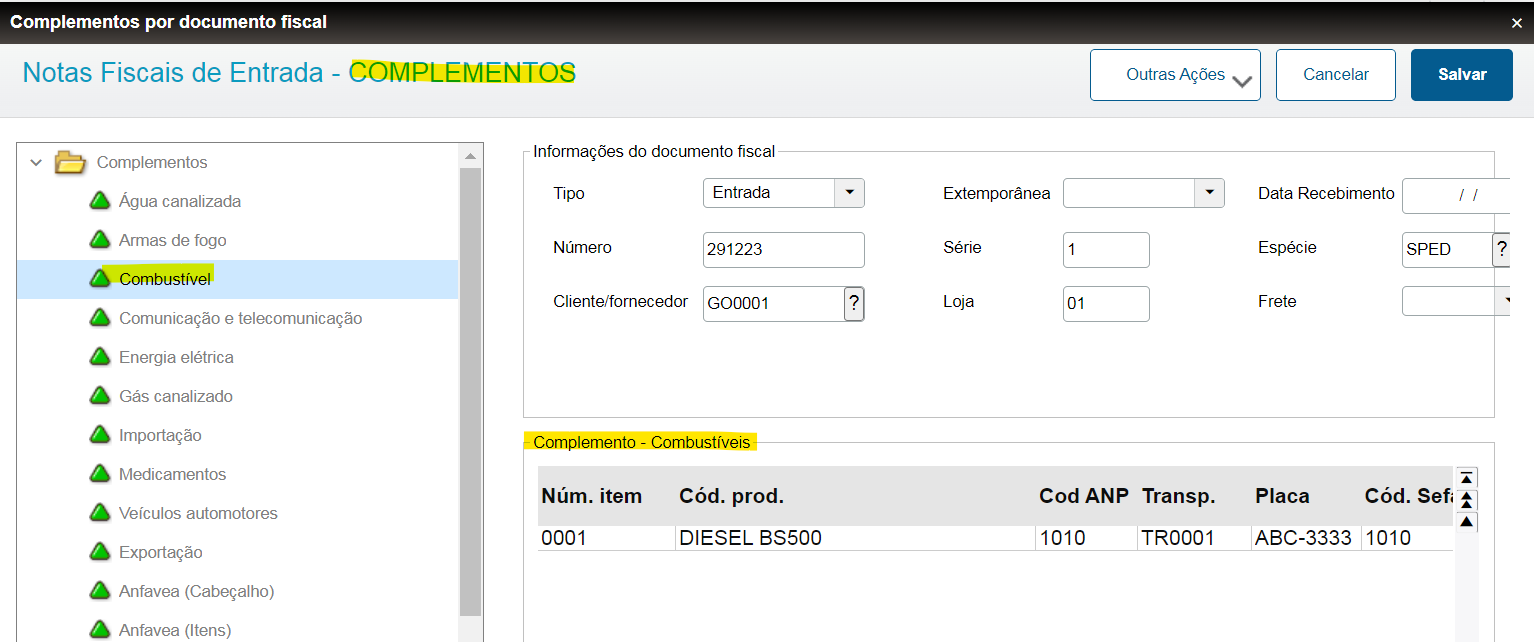 Cross Segmentos - Backoffice Protheus - FIS - Arq. Magnéticos - Como ...