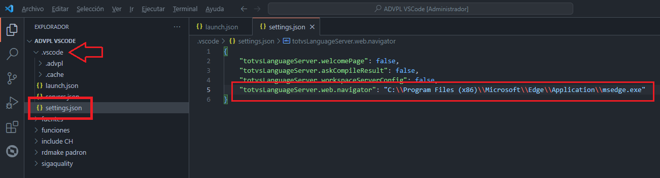 FRAMEWORK - Framework (Línea Protheus) - MI - VSCode - Cómo lanzar debug en VSCode a través de ...